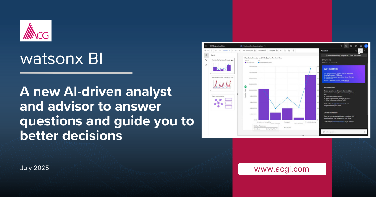 IBM watsonx BI for Your Business Intelligence Strategy